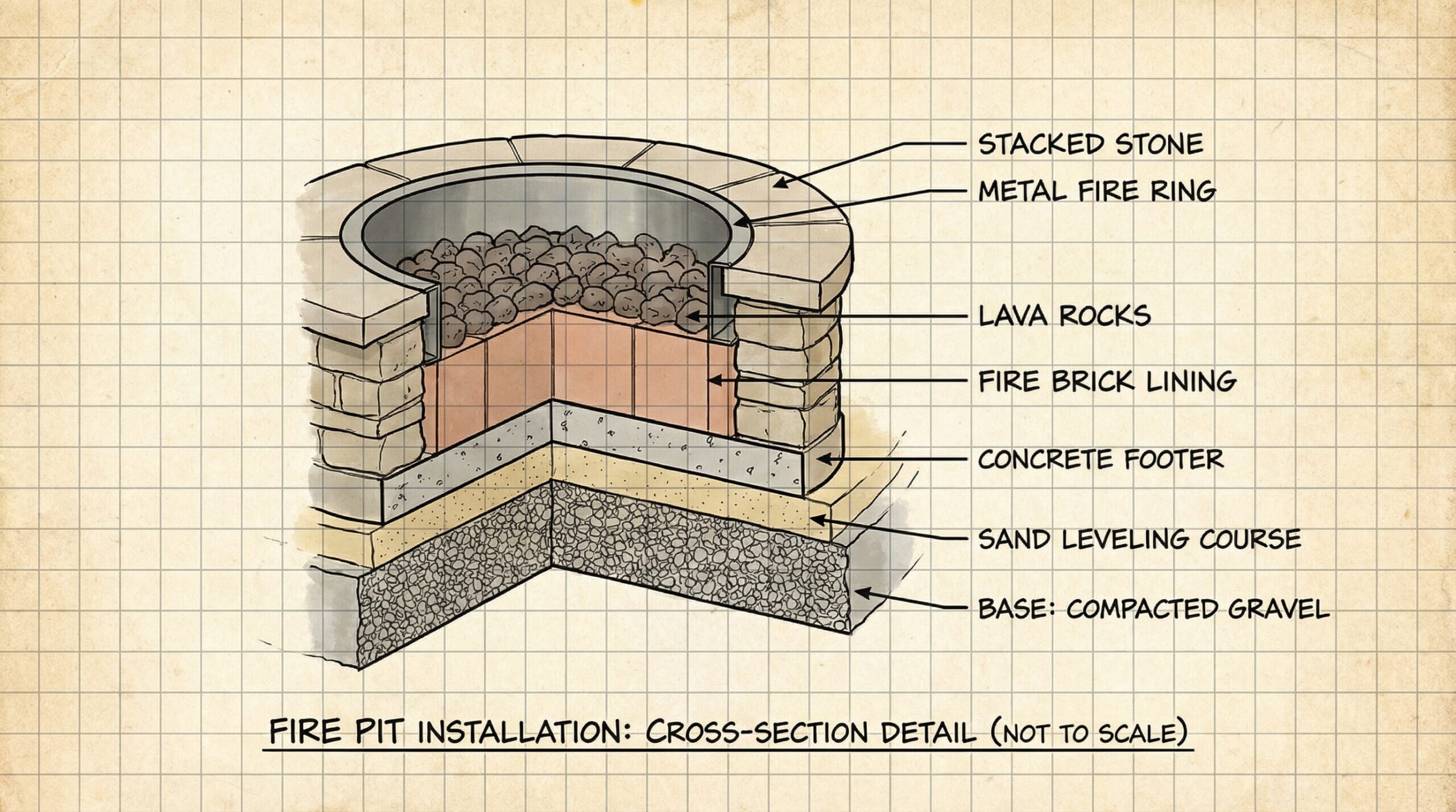 Can You Use Recycled Concrete Around a Fire Pit? Safety, Setup, and ...