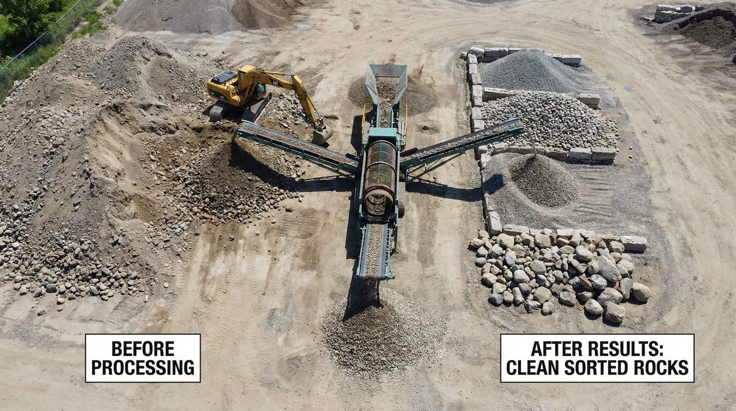 How to Screen Landscape Rock Like a Pro Complete DIY Guide - Hello Gravel